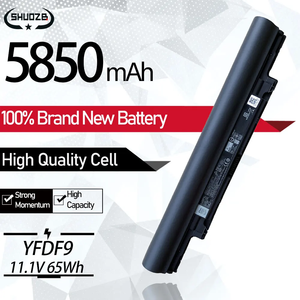New Yfdf9 Laptop Battery For Dell Latitude 3340 3350 E3340 E3350 V131 2 ...