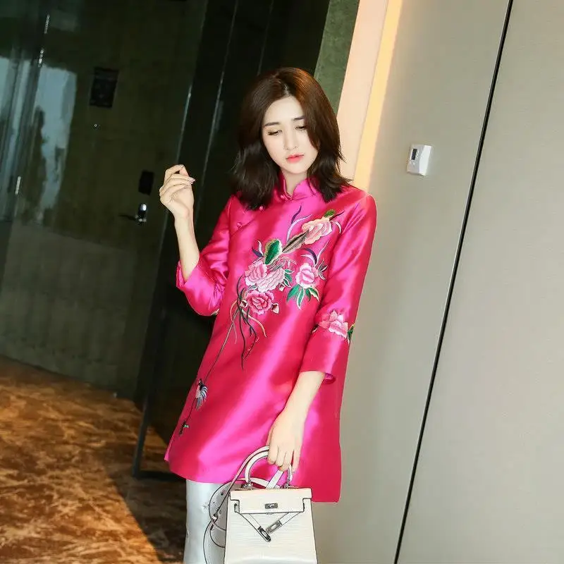 Chinese Style Top High Quality | Women Chinese Style Tang Top - Spring ...