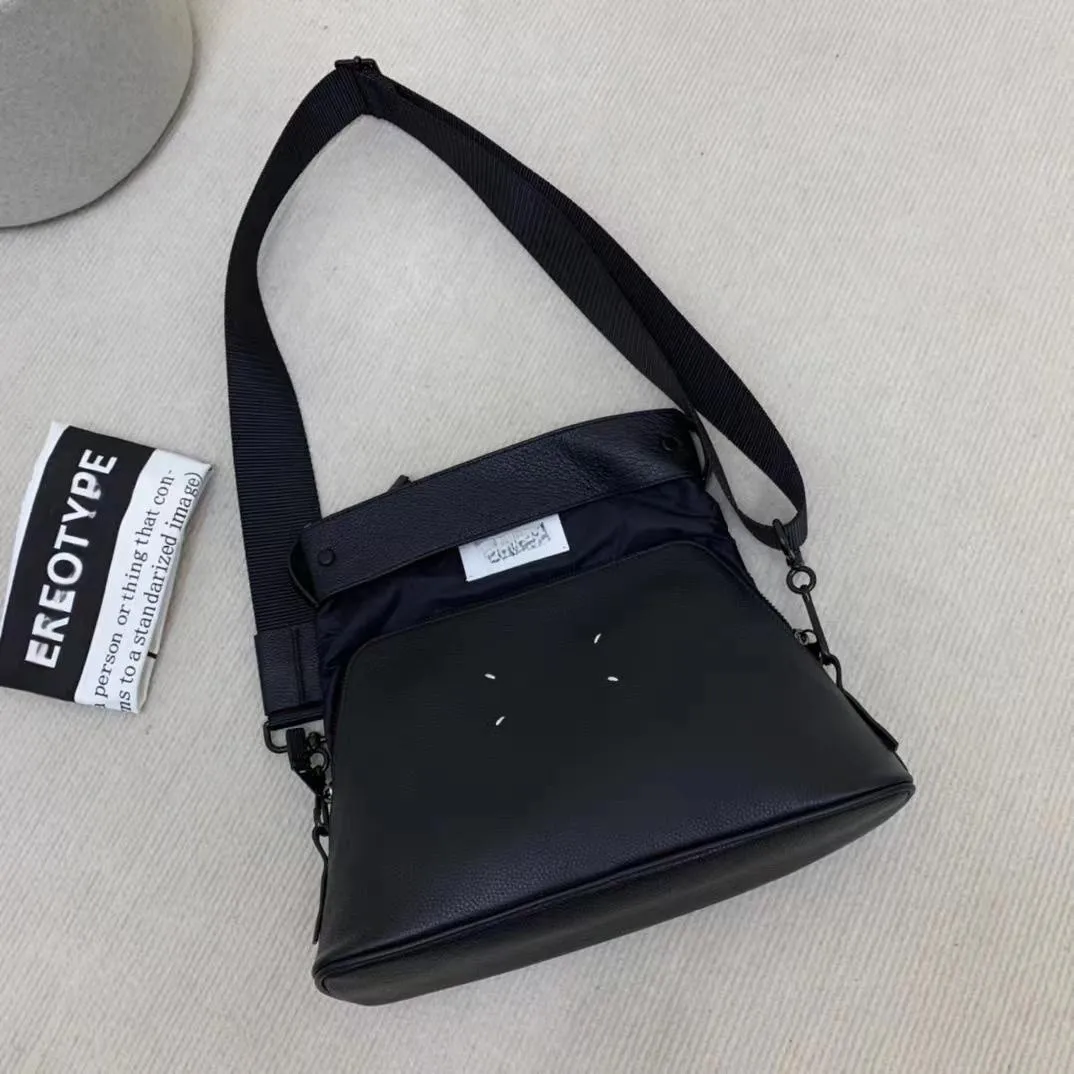 Mailman-Shell-Bag-Lychee-Patterned-Genuine-Leather-Cowhide-Foldable ...