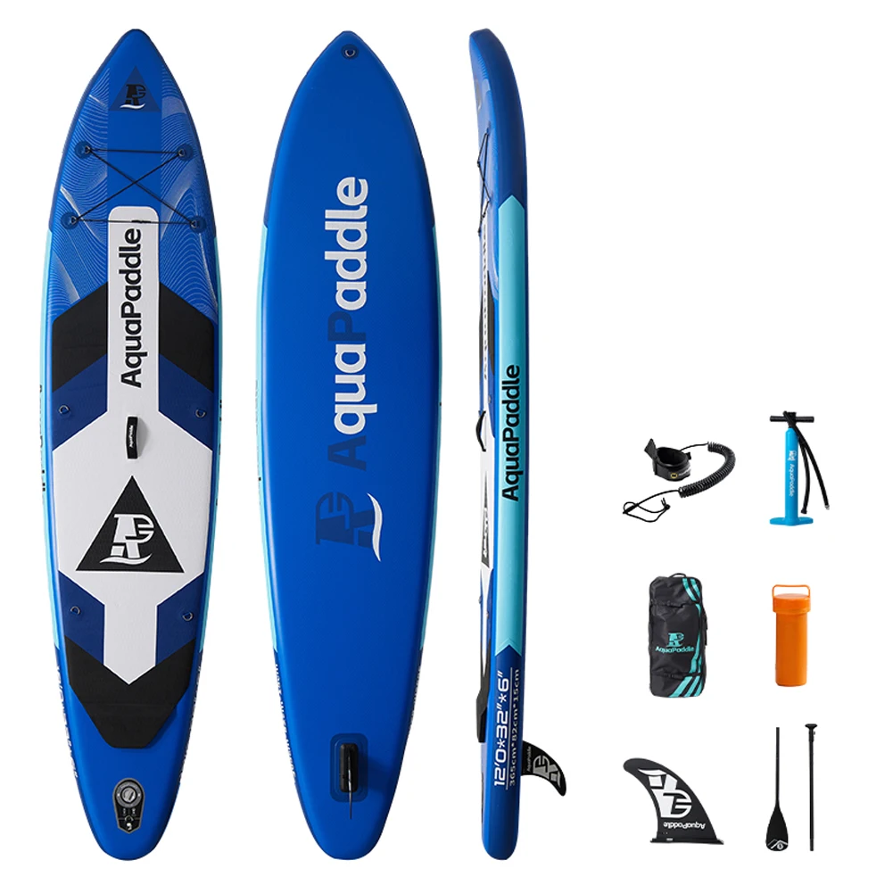 12ft-Inflatable-Stand-Up-Surfboard-Seaside-Beach-Water-skiing-Surfboard ...