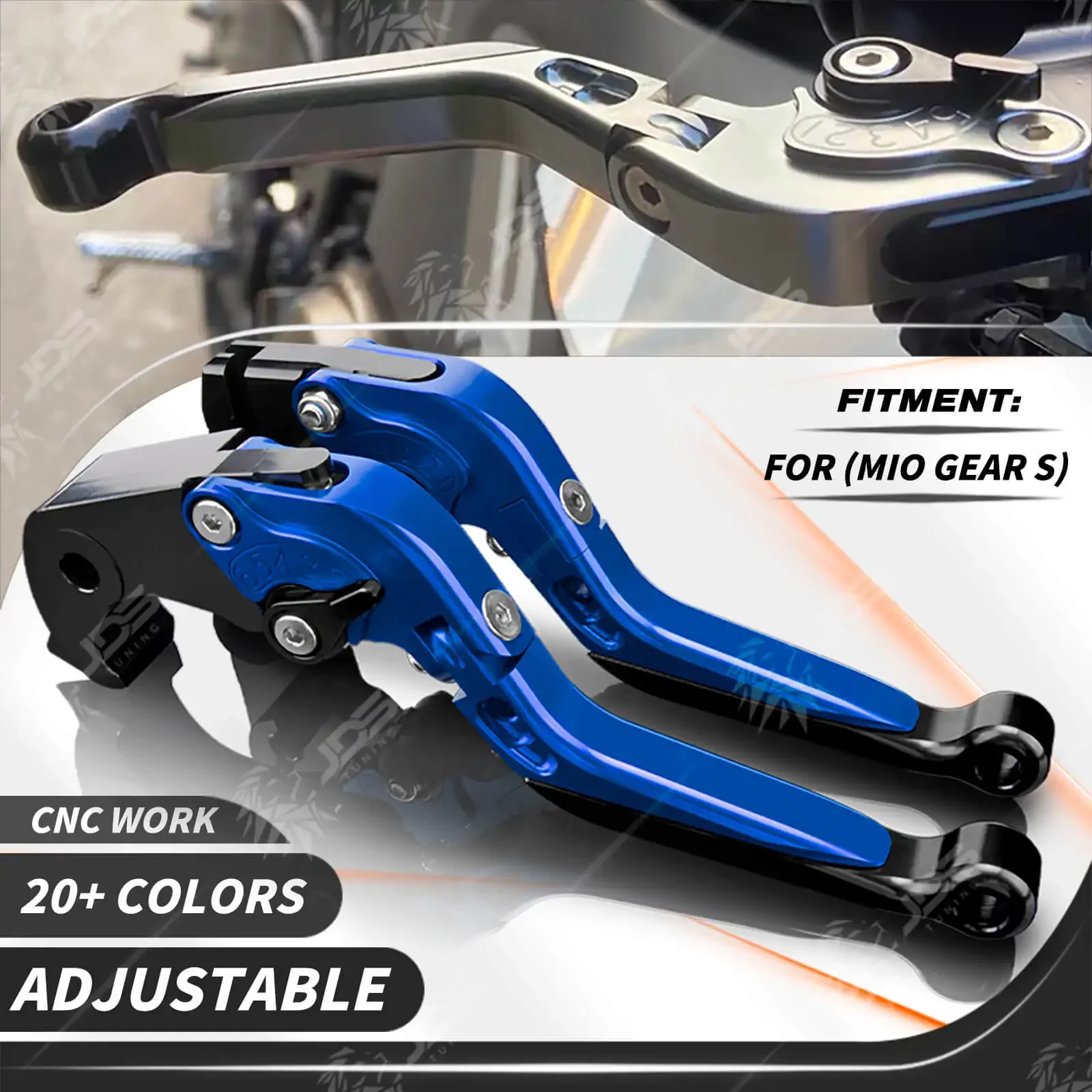 For Yamaha Mio Gear S 125 Clutch Lever Brake Lever Set Adjustable ...