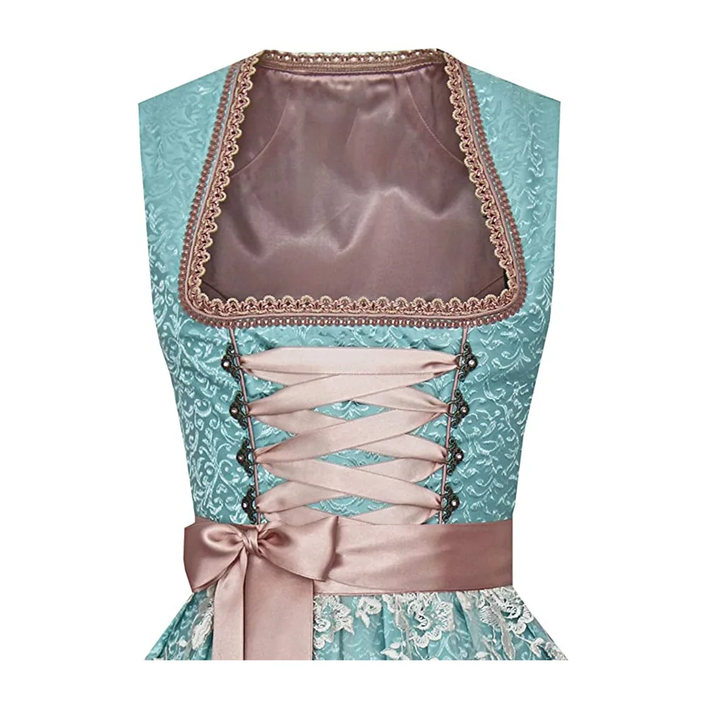 Cosplay Uniform Lovely Girl Lolita Sexy Puff Sleeves Midi Dress
