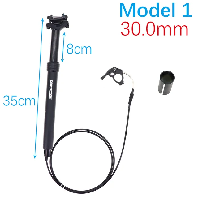 Zoom Mtb Dropper Seatpost Height Adjustable Internal Routing 100mm ...