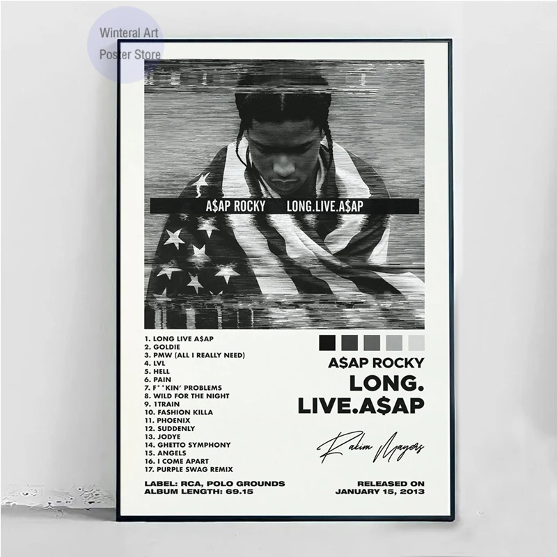 Asap Rocky Wild For The Night Album Cover