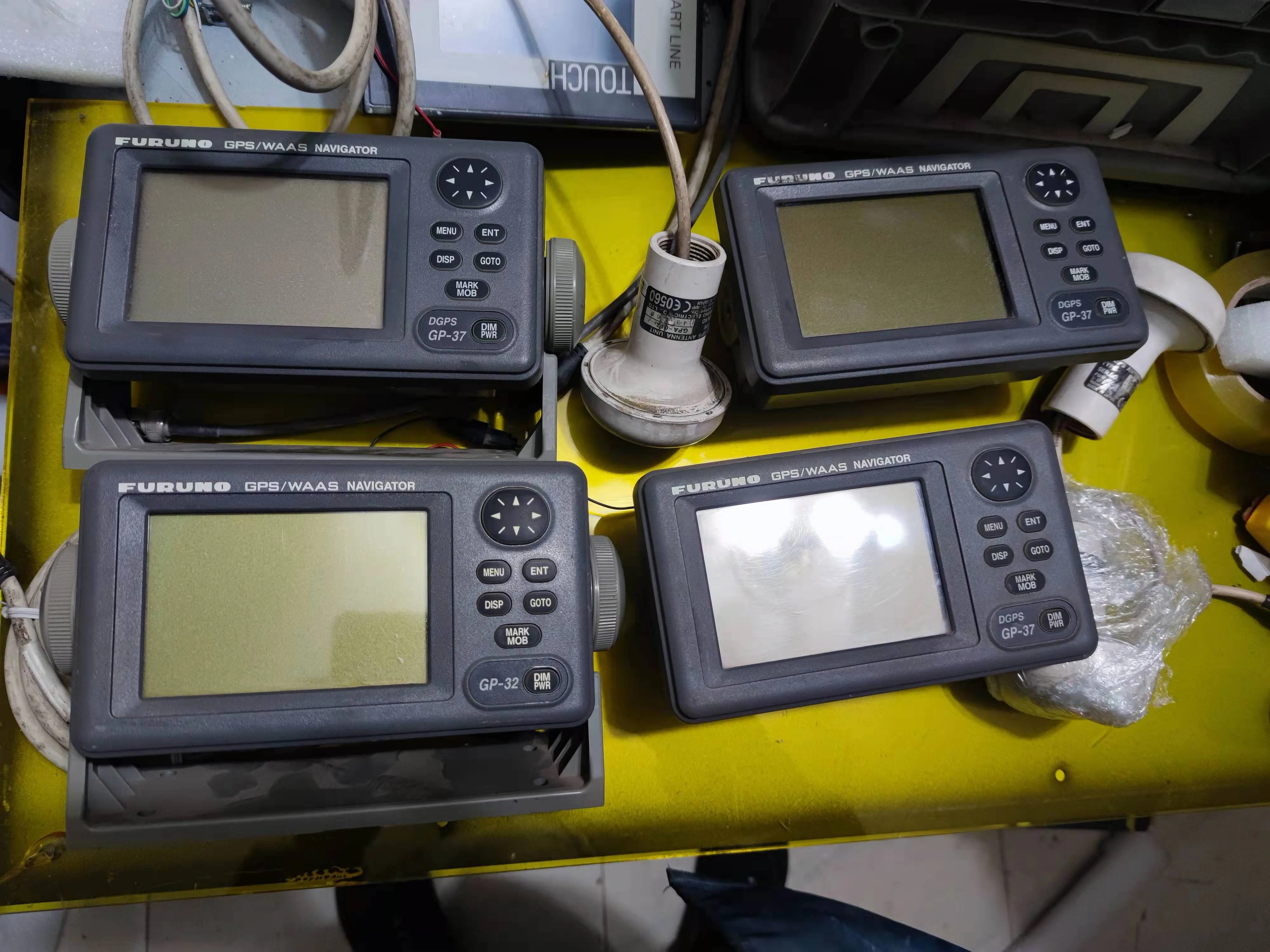 FURUNO GPS navigator GP-37,GP32,used one