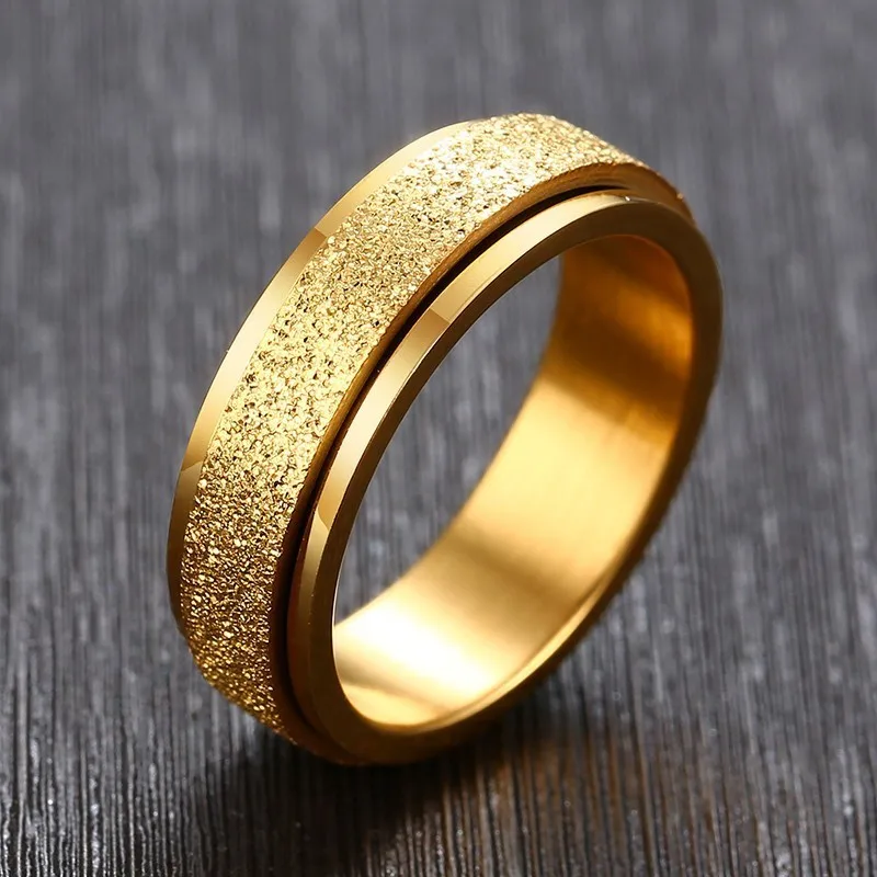 Gold Spinner Rings