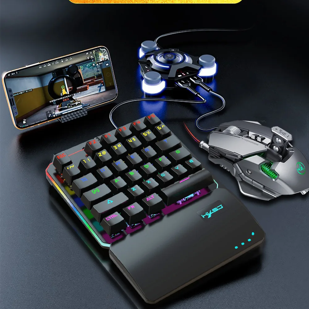 V200-J800-keyboard-and-mouse-set-RGB-one-handed-keyboard-with-macro ...