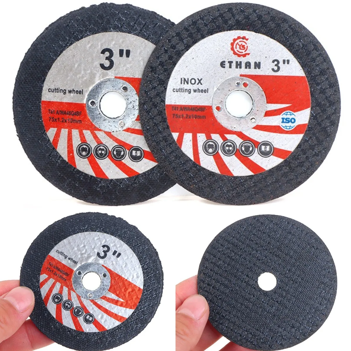 1-5PCS-75mm-3in-Mini-Cutting-Disc-Circular-Resin-Grinding-Wheel-For ...