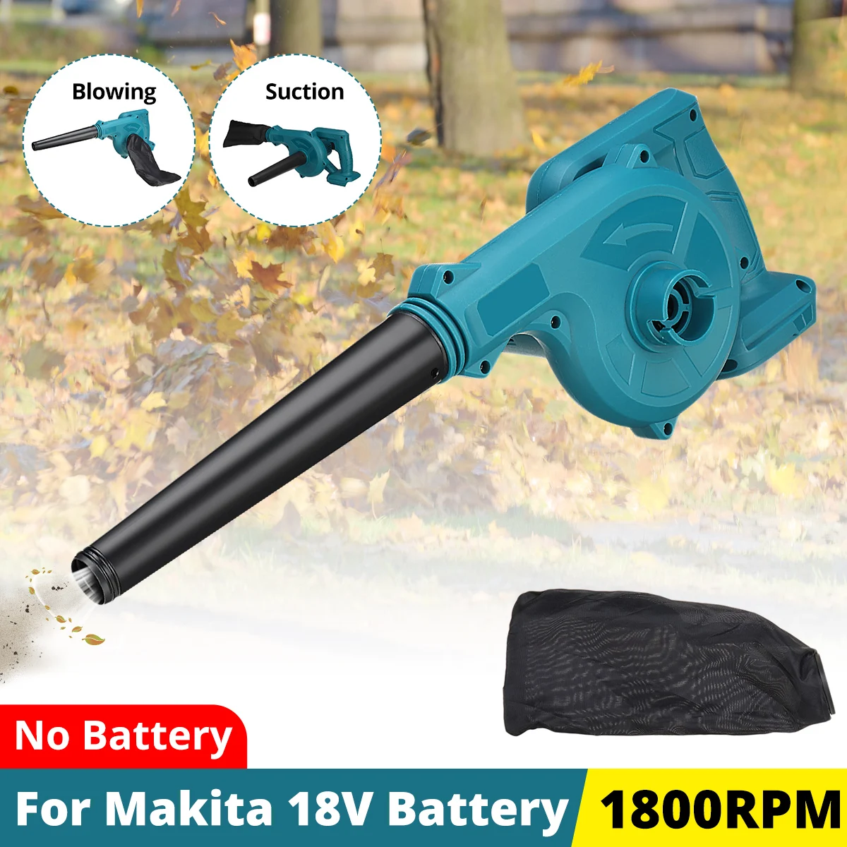 2-In-1-Cordless-Electric-Air-Blower-Suction-Handheld-Leaf-Computer-Dust ...