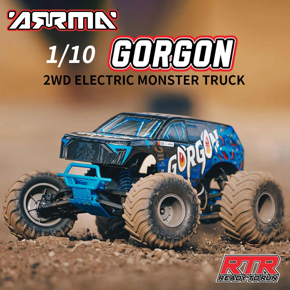 ARRMA-1-10-RC-GORGON-4X2-2WD-550-Brushed-RC-Simulation-Electric-Monster ...
