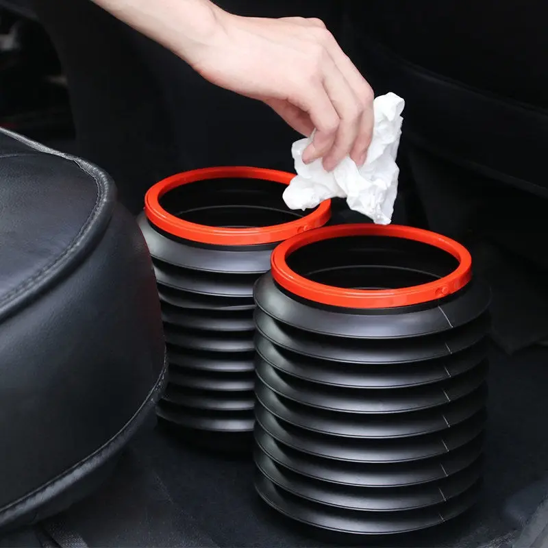 Foldable Trash Can Multifunction Telescopic Bucket Hand Carrying 4L ...