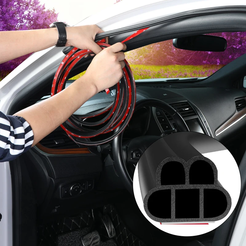 2-5-10meters-Car-Door-Double-Layer-Seal-Strip-For-Mercedes-Benz-W202 ...