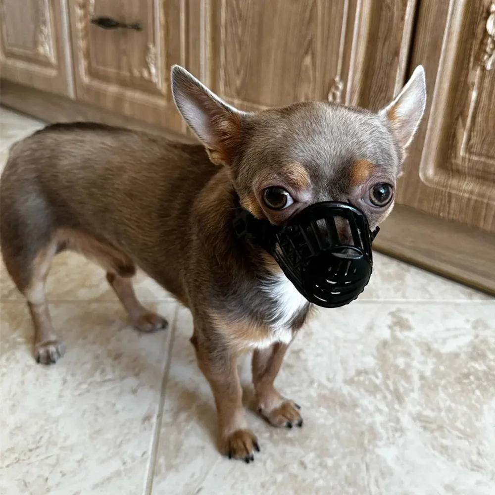 7 Sizes Pet Dog Anti Barking Muzzle for Small Medium Large Dogs ...