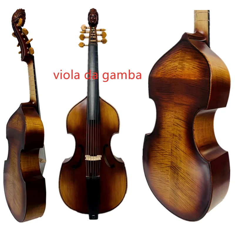 Baroque Style SONG profession Maestro 7 strings 27" viola da gamba ...