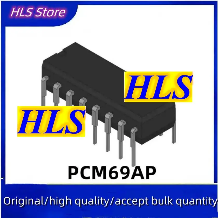 10PCS-PCM69AP-PCM69-Digital-to-Analog-Converter-18-Bit-Resolution-Dual ...