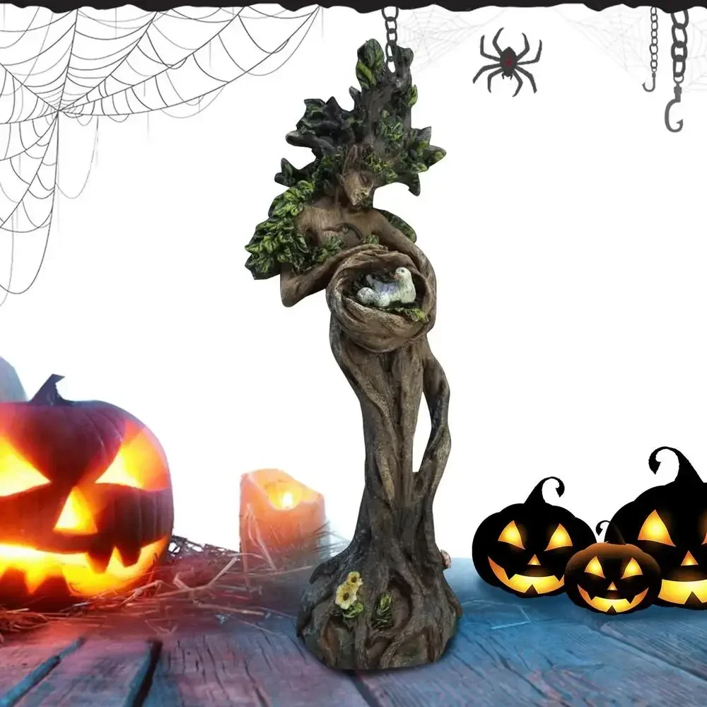 Forest Goddess Statue Decoration Resin Sculpture Art Handicraft Tree ...