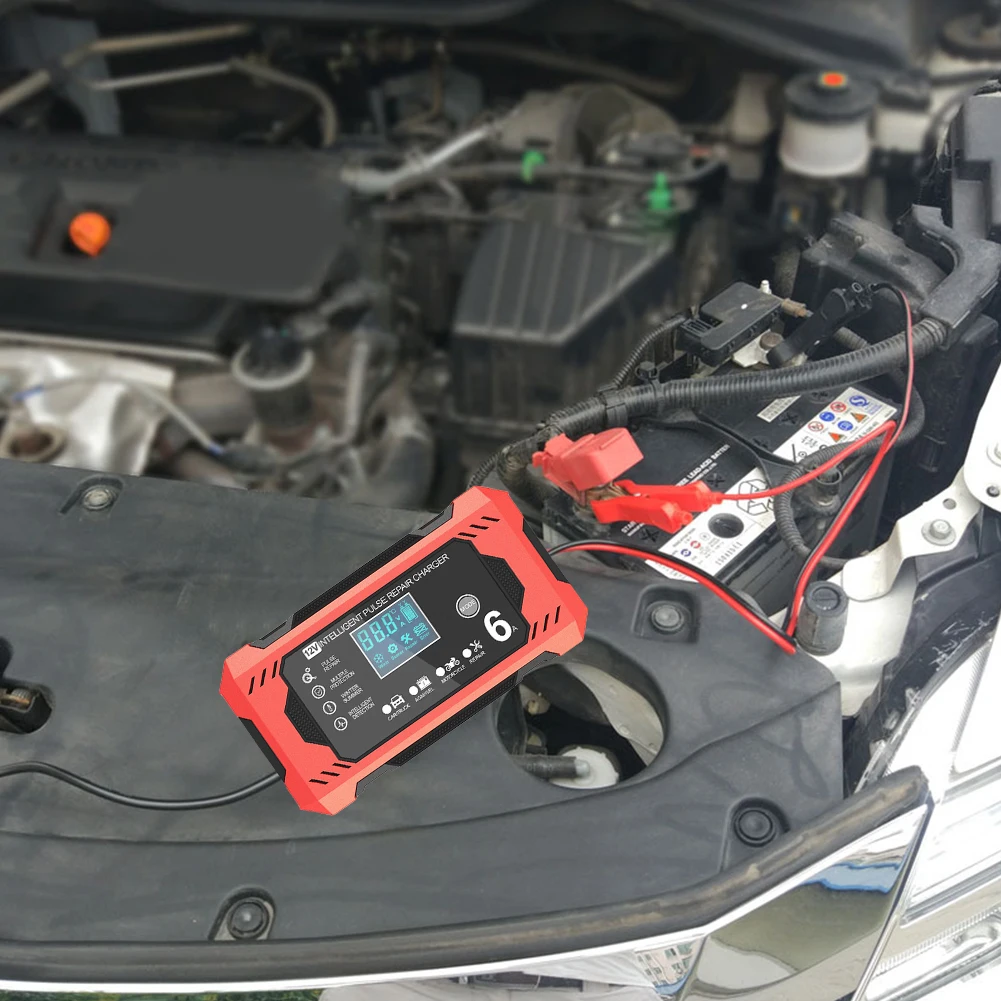 6A-12V-Motorcycle-Battery-Charging-Device-LCD-Display-Pulse-Repair-Lead-Acid-Battery-Charger ...