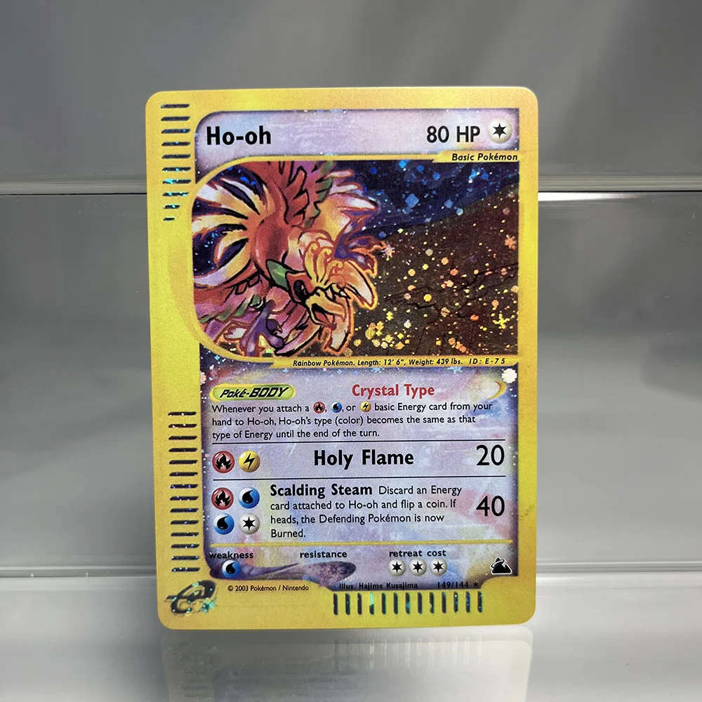 Pokémon Holographic Single Cards Blastoise Lugia Charizard Ho-oh ...