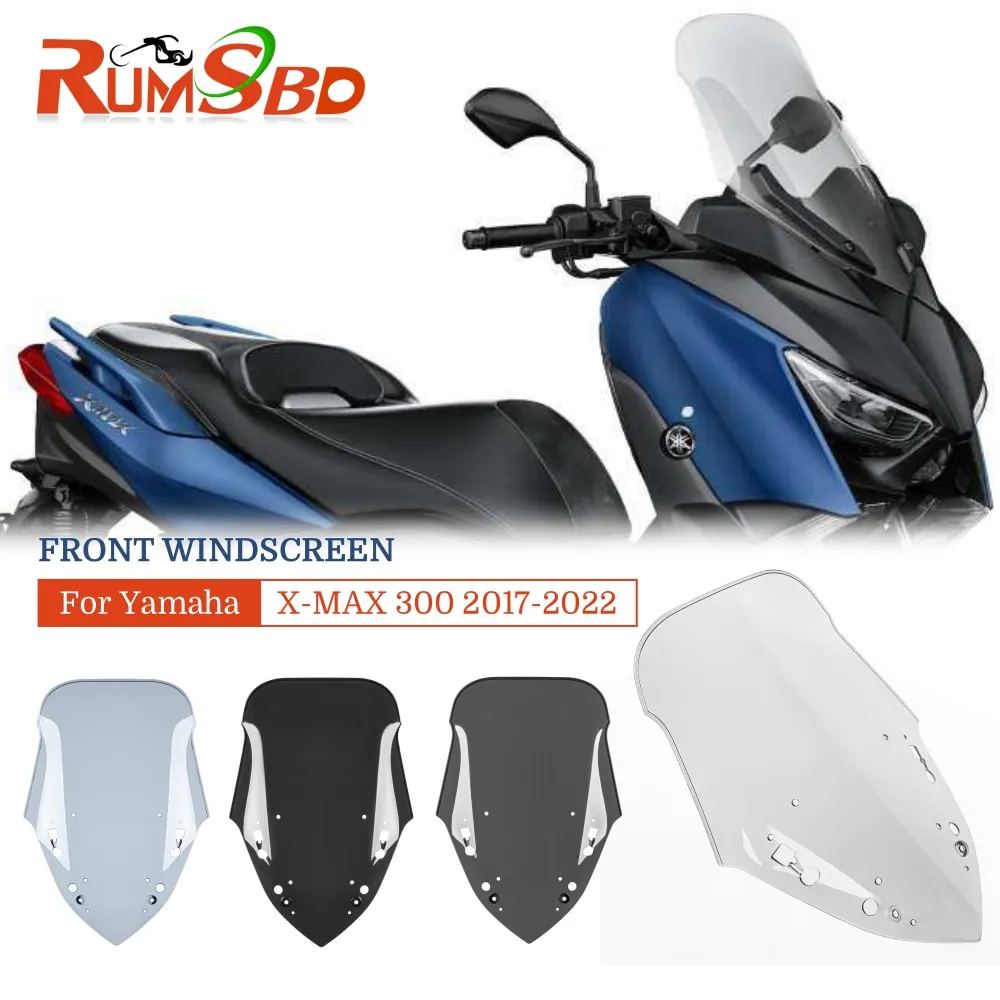 XMAX300-Front-Windshield-Windscreen-For-Yamaha-X-MAX-XMAX-X-MAX-300 ...