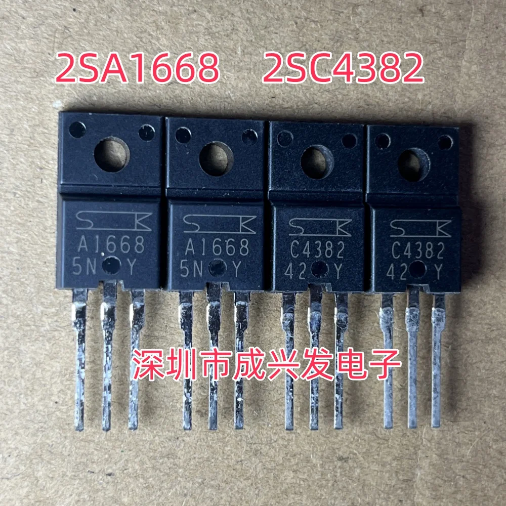 10Pair A1668 C4382 2SA1668 2SC4382 TO-220F MOSFET MOS IGBT New Original ...