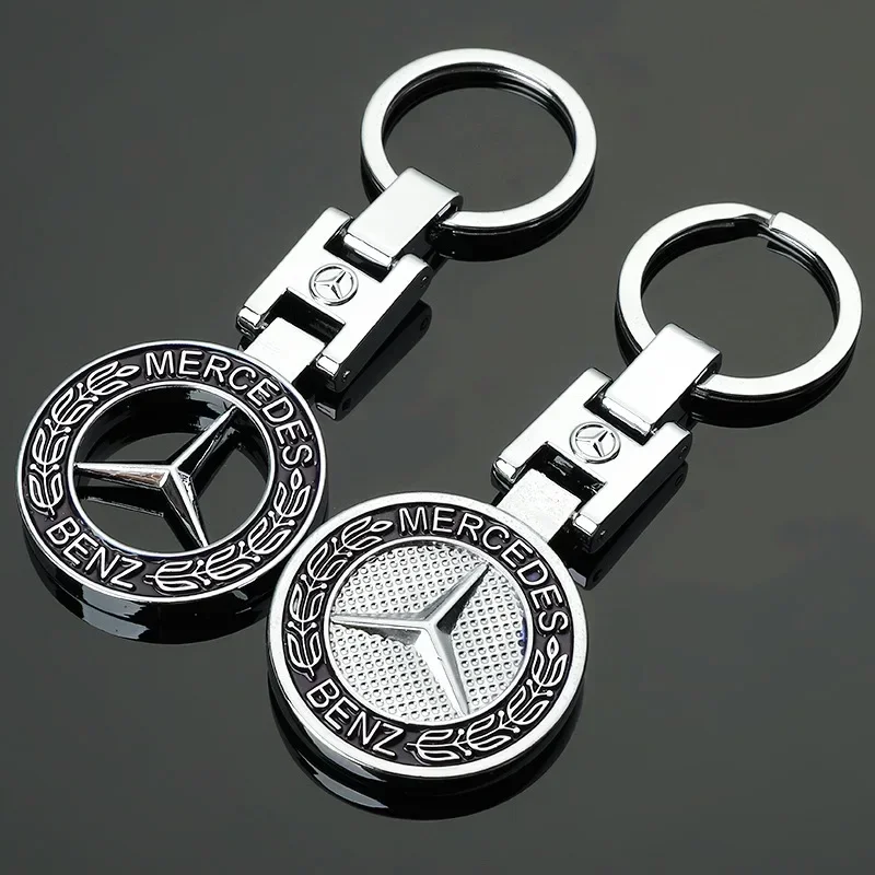Metal Key Rings Car Key Chains Pendant Holder for Mercedes Benz W176 ...