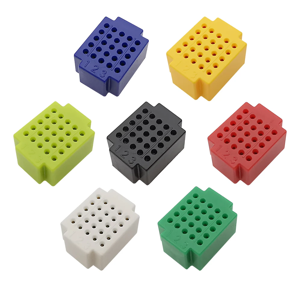 Mini 25 Points Breadboard, Single-layer ABS