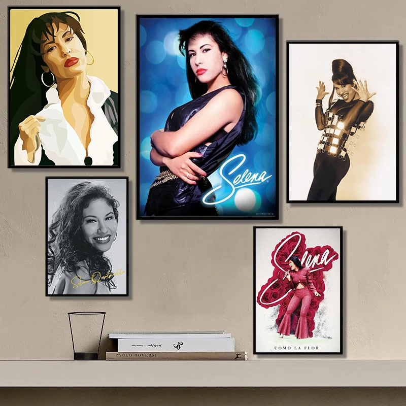 Singer-Selena-Quintanilla-Photo-Portrait-Signed-Poster-Music-Star ...