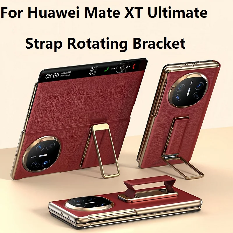 Wrist Strap Cover For Huawei Mate XT Ultimate Case Flip Book Leather ...