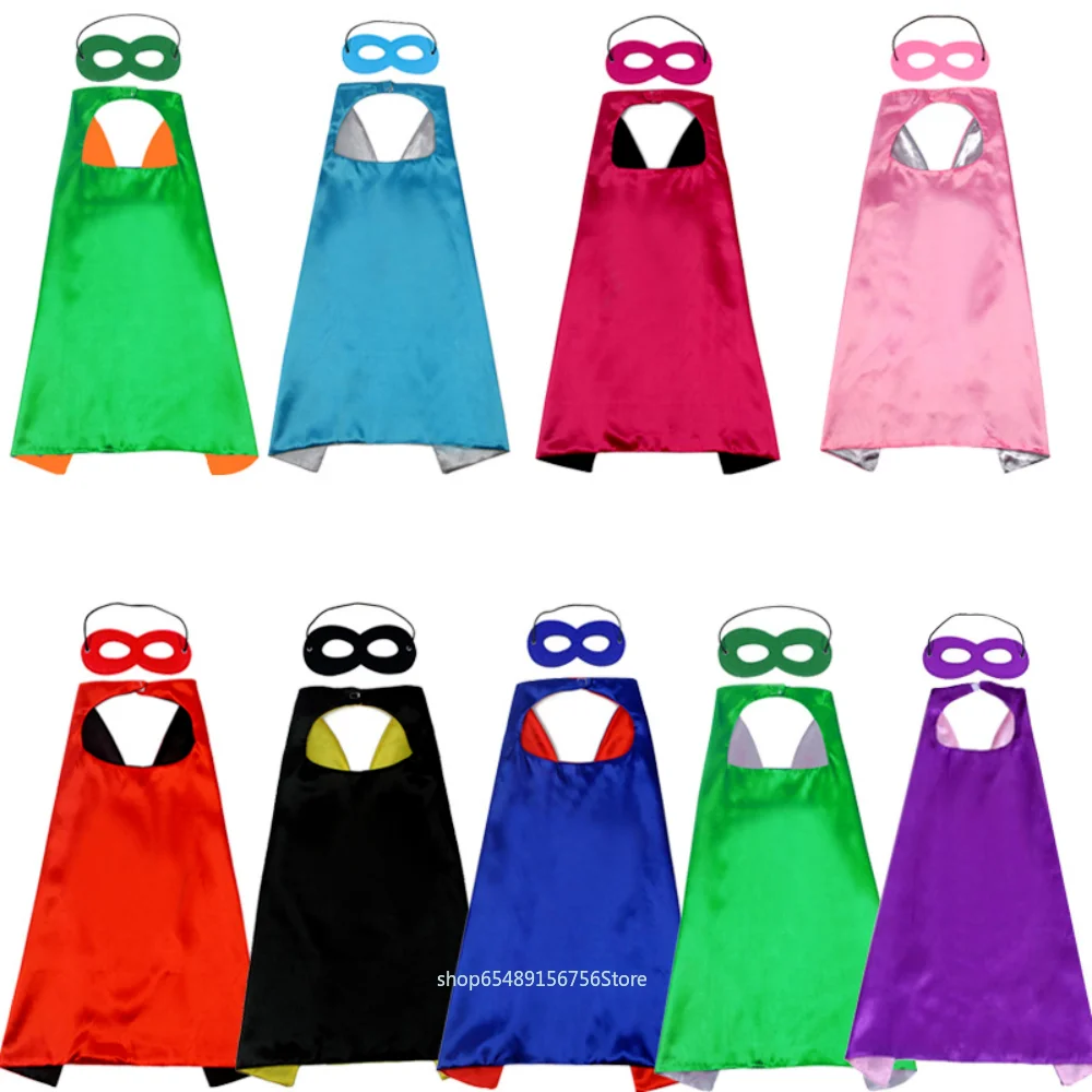 Disney-Solid-Color-Kids-Superhero-Cloak-Spiderman-Iron-Man-Children ...
