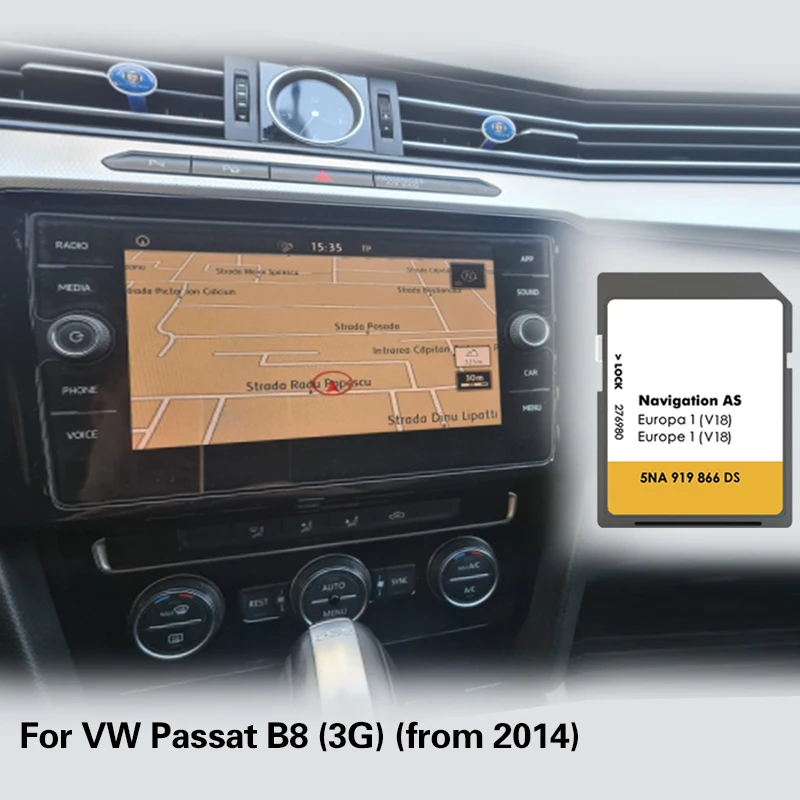 For-VW-Passat-B8-3G-from-2014-32GB-Navigation-SD-GPS-Map-Card-Iceland ...