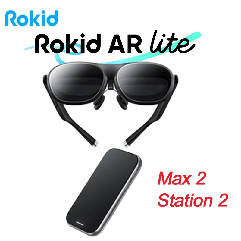 【In Stock】Rokid AR Lite Max2 3D AR Smart Glasses 300" Spatial Multi ...