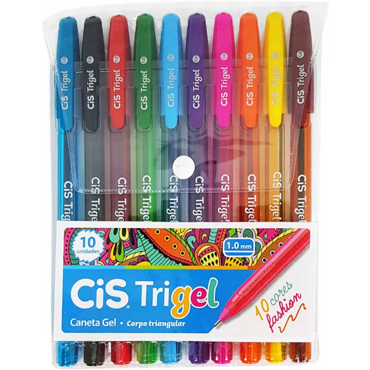 1.0mm 10 Colors Fashion Cis Trigel Pen Set - Gel Pens - AliExpress