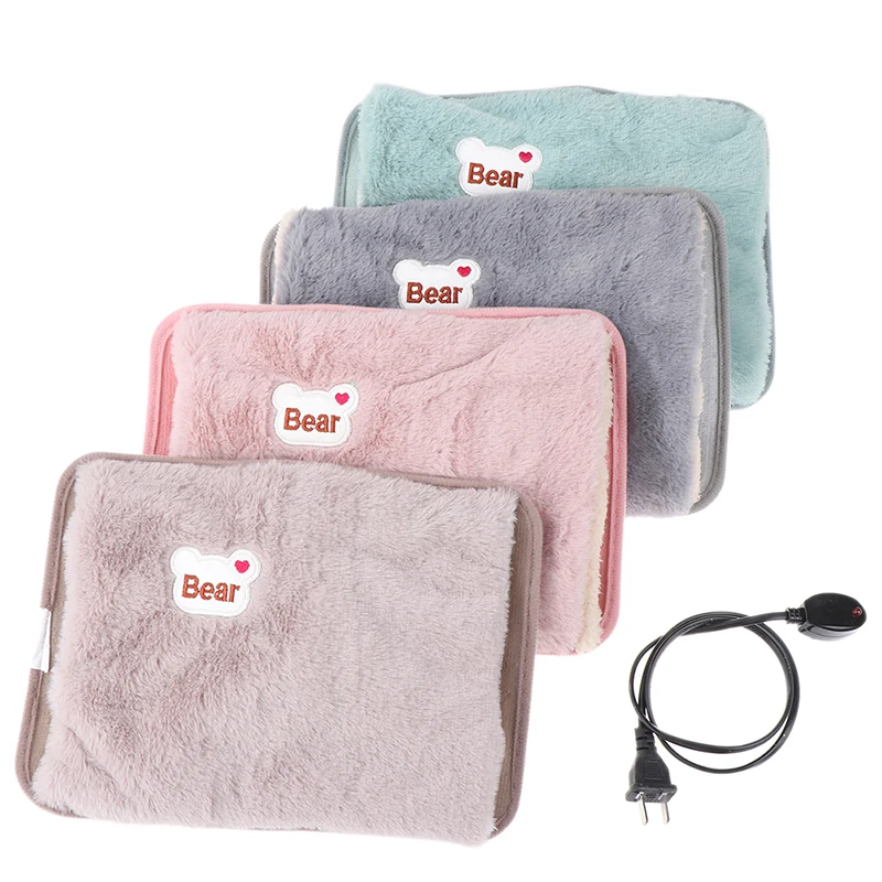 US-Plug-Hand-Warmer-Heat-Pack-Cute-Rechargeable-Electric-Hot-Water-Bag ...