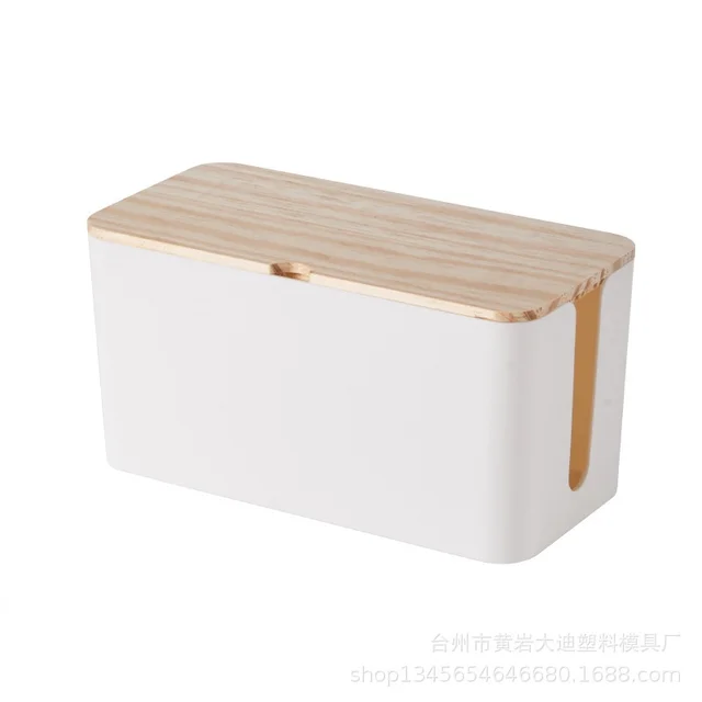 3 Sizes Plastic Wire Storage Box Power Line Storage Cases Junction Box ...