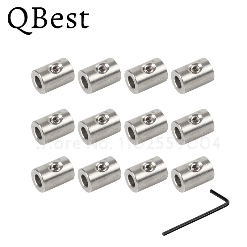 12pcs Handscrew Clamp 304 Stainless Steel Wire Rope Clip With Hexagon ...