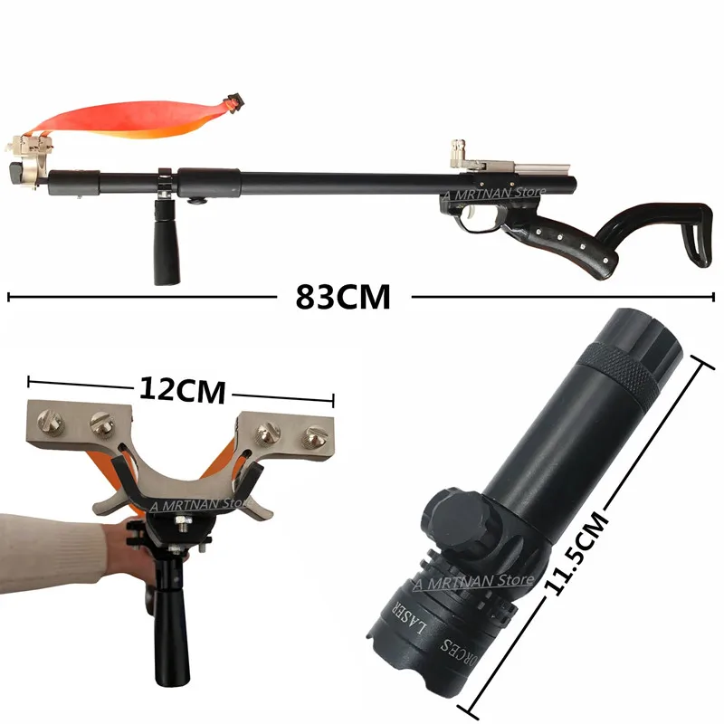 Professional With Laser Aiming Portable Folding Slingshot High ...