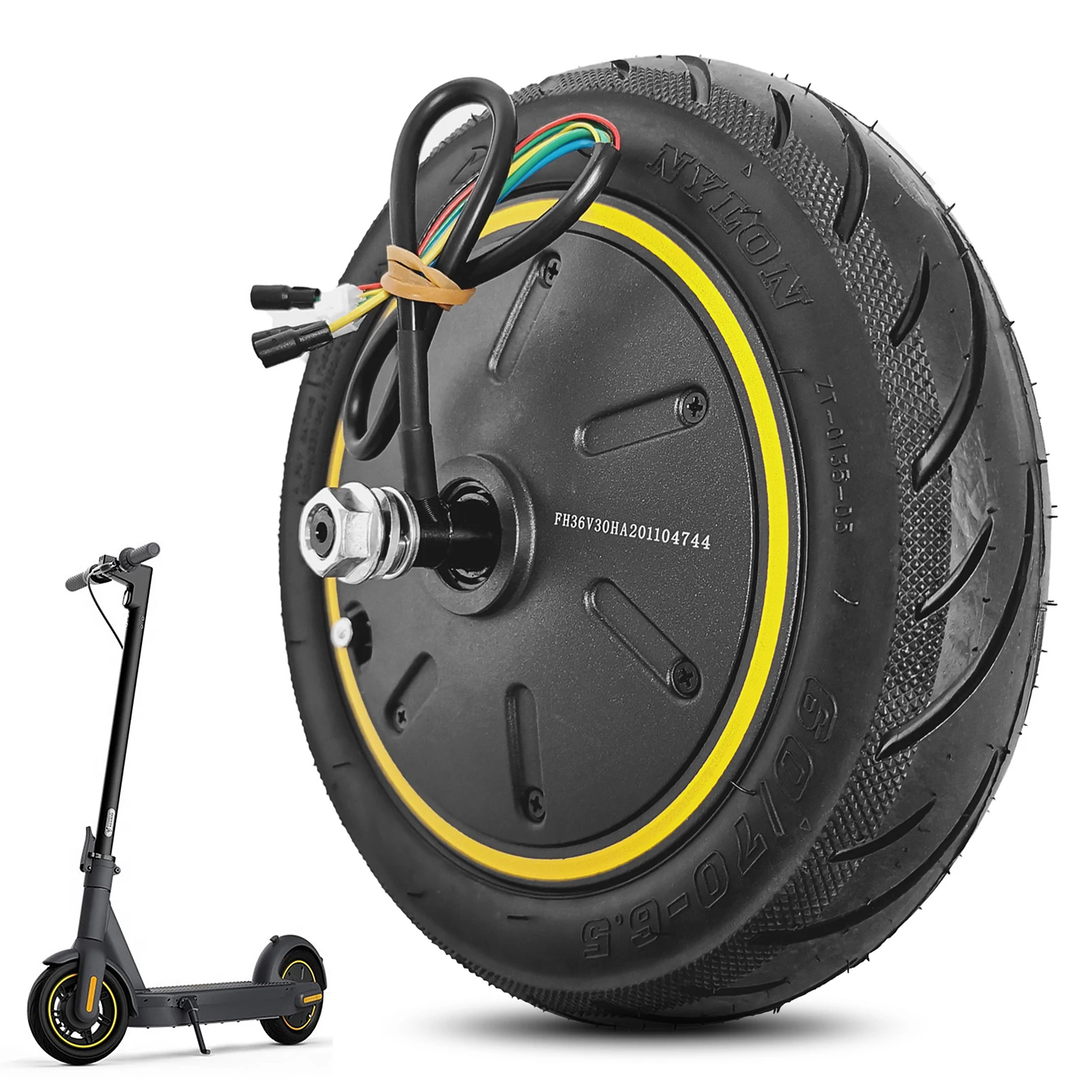 Electric-Scooter-250W-350W-36V-500W-Engine-Wheel-For-Ninebot-Max-G30 ...