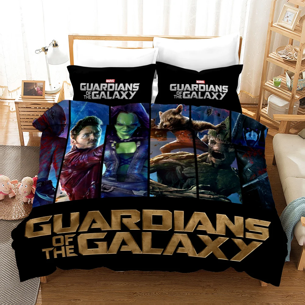 Disney-Guardians-of-the-Galaxy-Groot-Rocket-Raccoon-Bedding-Set-Kids ...
