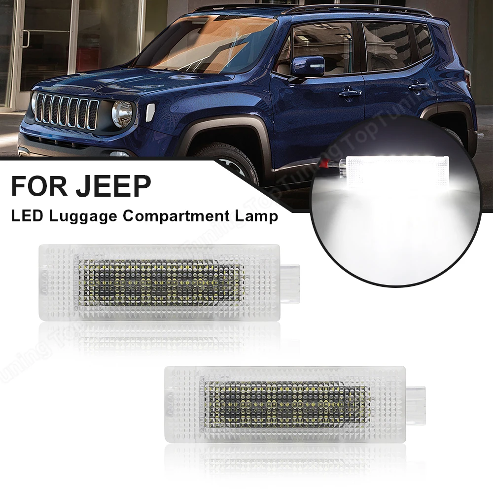 For-Jeep-Cherokee-Renegade-2015-2021-Error-Free-2Pcs-LED-Courtesy ...