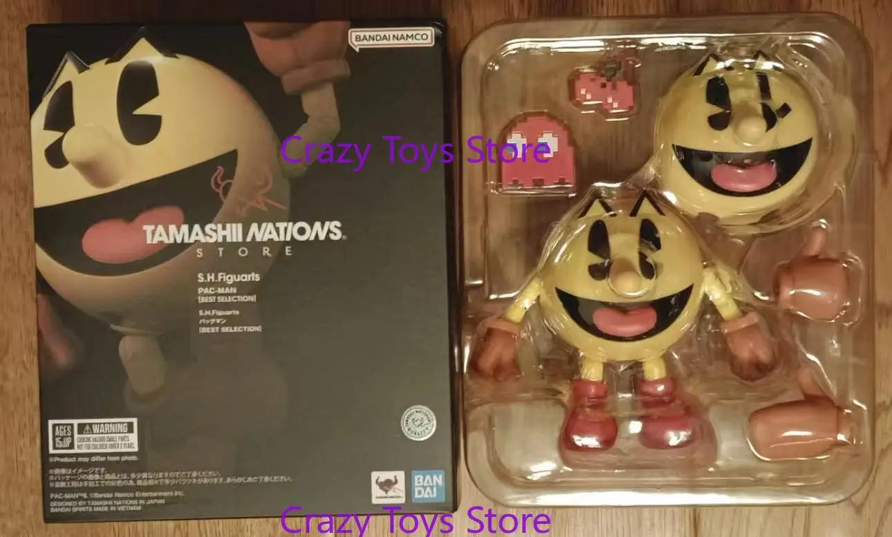 In Stock Bandai S.H.Figuarts SHF PAC MAN BEST SELECTION Anime Full ...