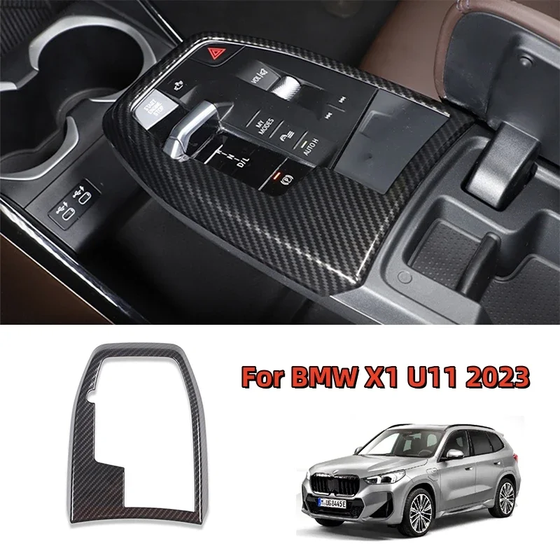 For-BMW-X1-U11-2023-Center-Console-Gear-Shift-Panel-Trim-Cover-ABS ...