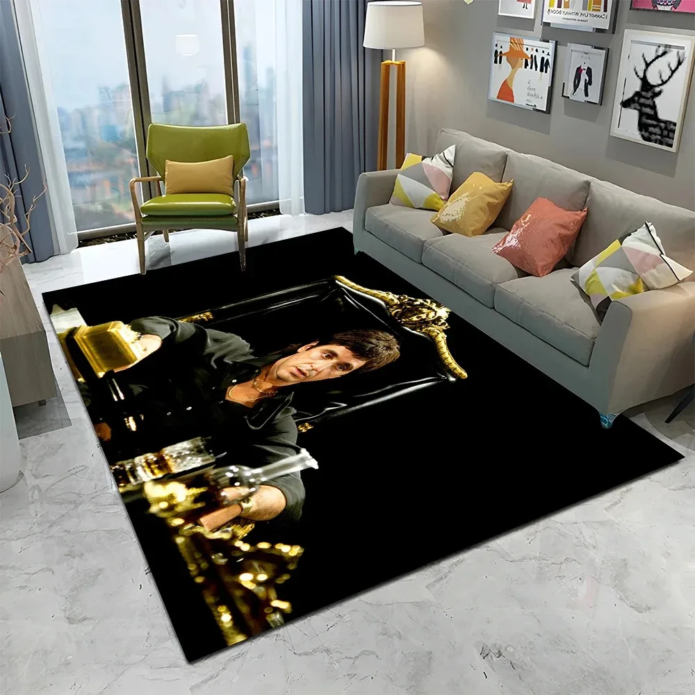 3D-Movie-Scarface-Living-Room-Bedroom-Sofa-Doormat-Home-Decor-Carpet ...