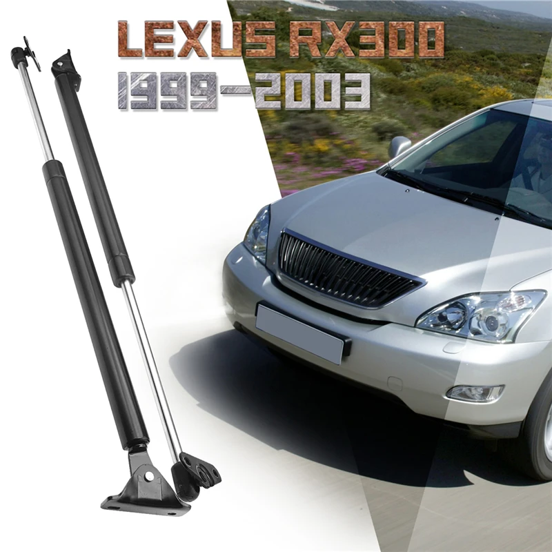 2Pcs-Set-Car-Rear-Bonnet-Tailgate-Boot-Support-Bars-For-Lexus-RX300 ...