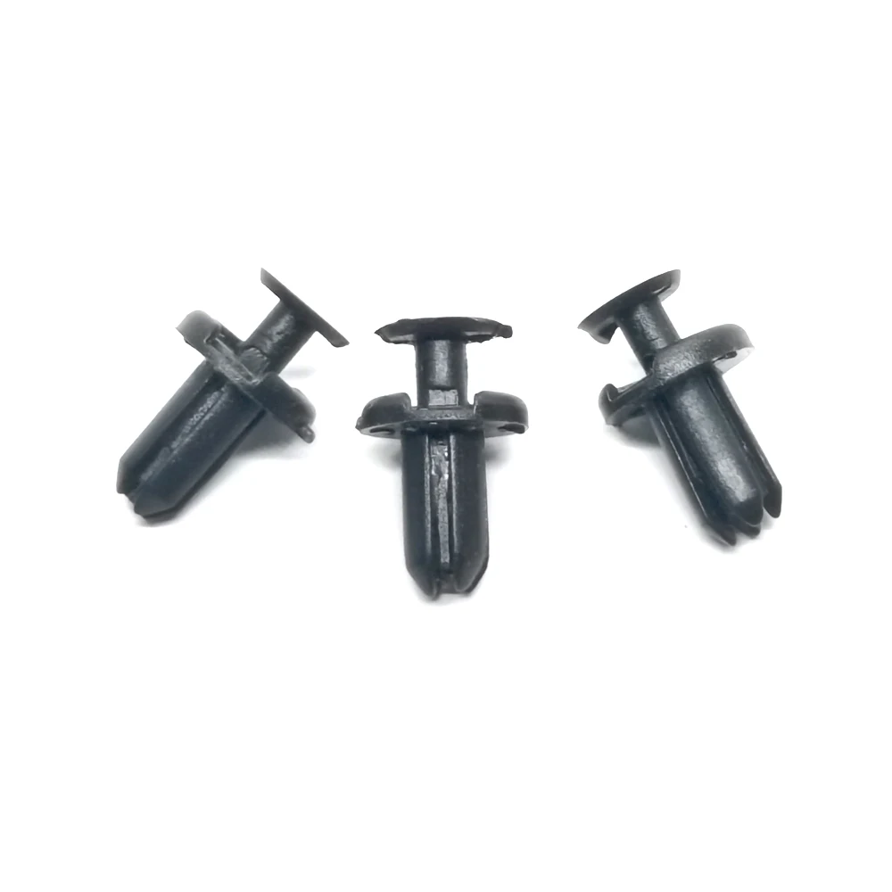 50Pcs-5mm-Car-Plastic-Fastener-Clips-Cover-Retainers-Bumper-Fender ...