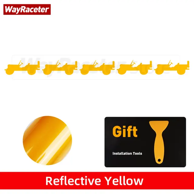 5 Pcs Car Tires Alloy Rim Wheel Sticker Reflective Graphics Vinyl Decal ...