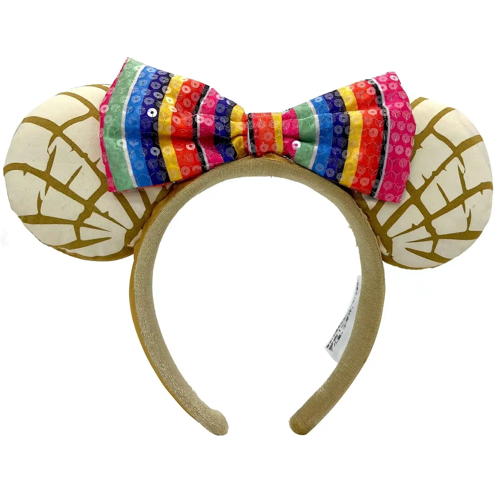 Disney-Diadema con orejas de Minnie Mouse, Concha de México, Pan Dulce ...