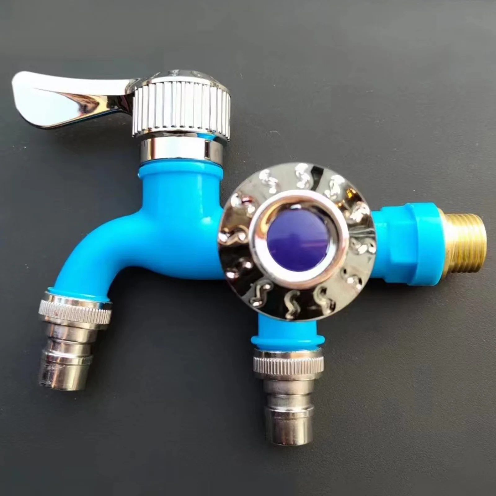 Fast-Bidet-Taps-One-in-two-out-Washer-Bibcock-Wall-Mounted-Double-Water ...