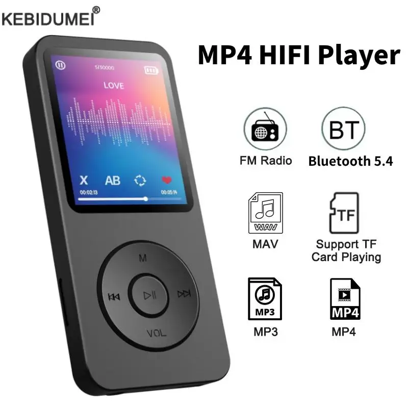 Reproductor-de-m-sica-MP3-con-Bluetooth-5-4-Walkman-de-Audio-port-til ...