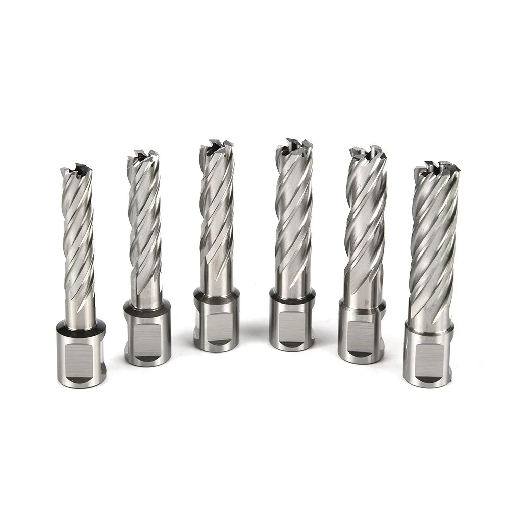 Hole Saw Drill Bits Annular Cutter 10-15mm Core Drill Bit 25mm Weldon ...