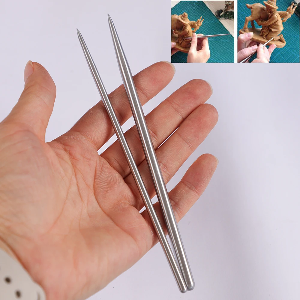 Stainless Steel Modeling Stick | Stainless Steel Modeling Tool - 2pcs ...